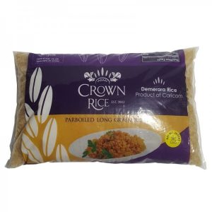 RICE CROWN PARBOILED 5/4 KG – Horizons Supplies
