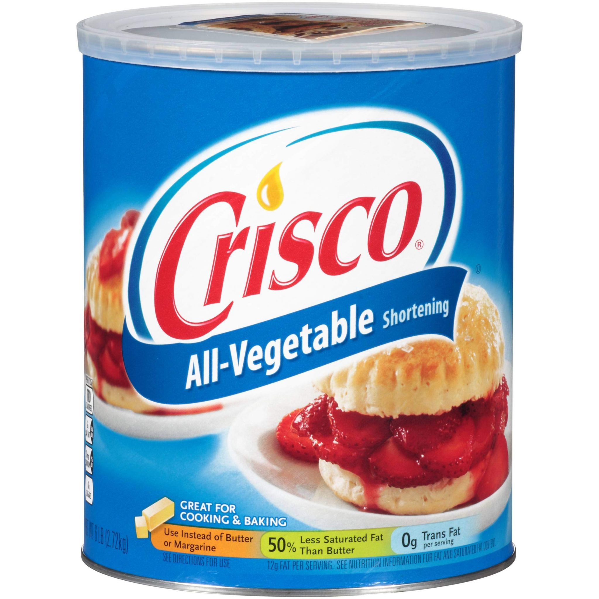 OIL SHORTENING SOLID CRISCO 6/6 LB – Horizons Supplies